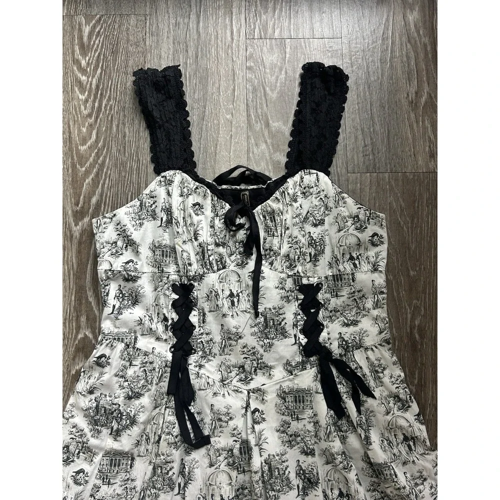 Hot Topic | Dresses | Pride Prejudice Zombies Hot Topic Lace Up ...